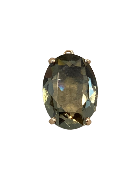 Óvalo Cristal Humo – Loni Piedras